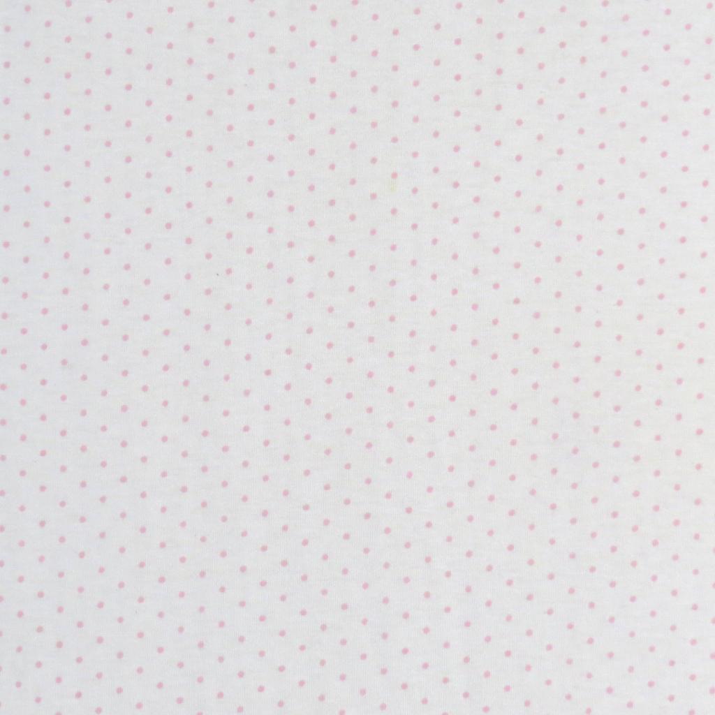 Pink Pindot Jersey Knit | Pack N Play Large Sheets | Sheetworld